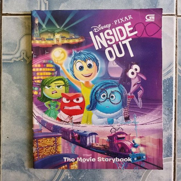 Jual Original Inside Out The Movie Storybook Disney PIXAR English ...