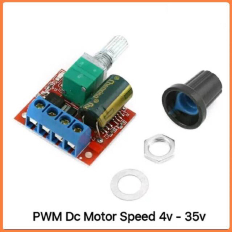 Jual VARIABLE PWM MOTOR SPEED LED DIMMER CONTROLLER KONTROLLER DC 5A | Shopee Indonesia