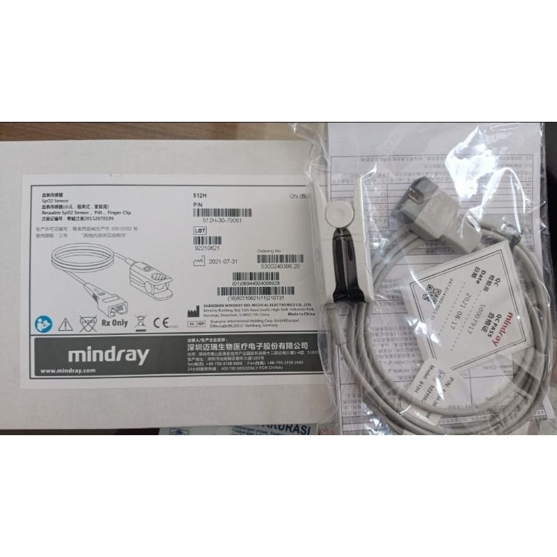Jual SpO2 Sensor Ori Mindray Dewasa/Anak/Bayi (Saturasi Oksigen ...