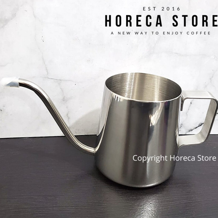 Jual Teko Leher Angsa 350ml Stainless Steel / Gooseneck Kettle / Pour ...