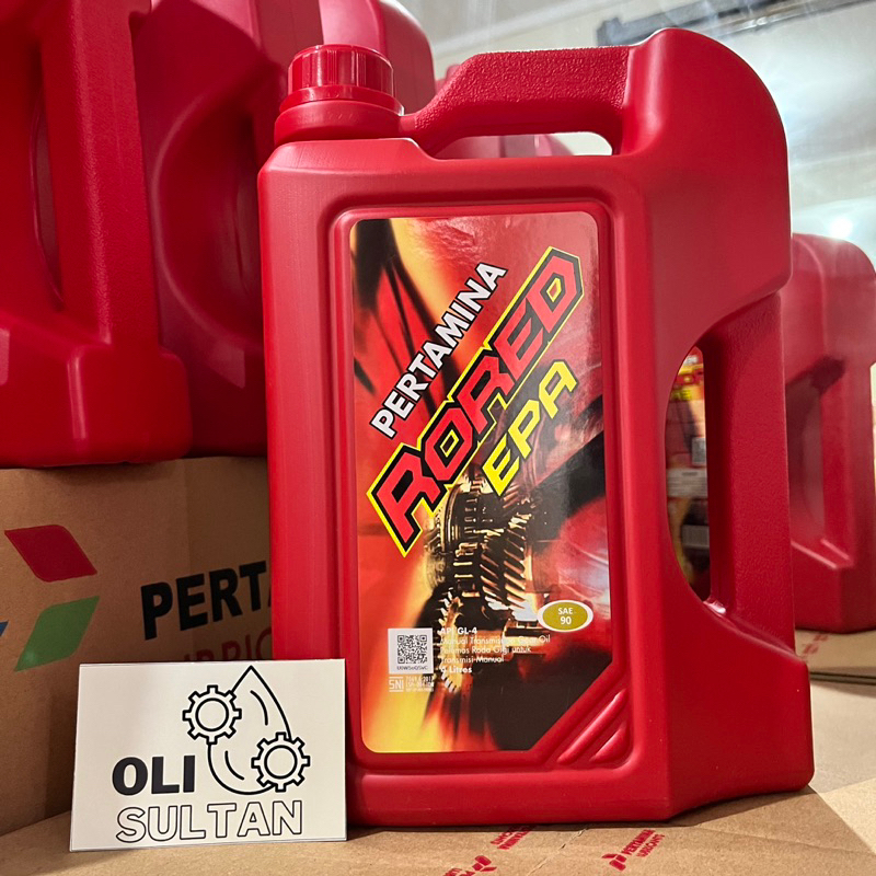 Jual PERTAMINA RORED EPA SAE 90 API GL-4 4L | ORIGINAL OLI MOBIL ...