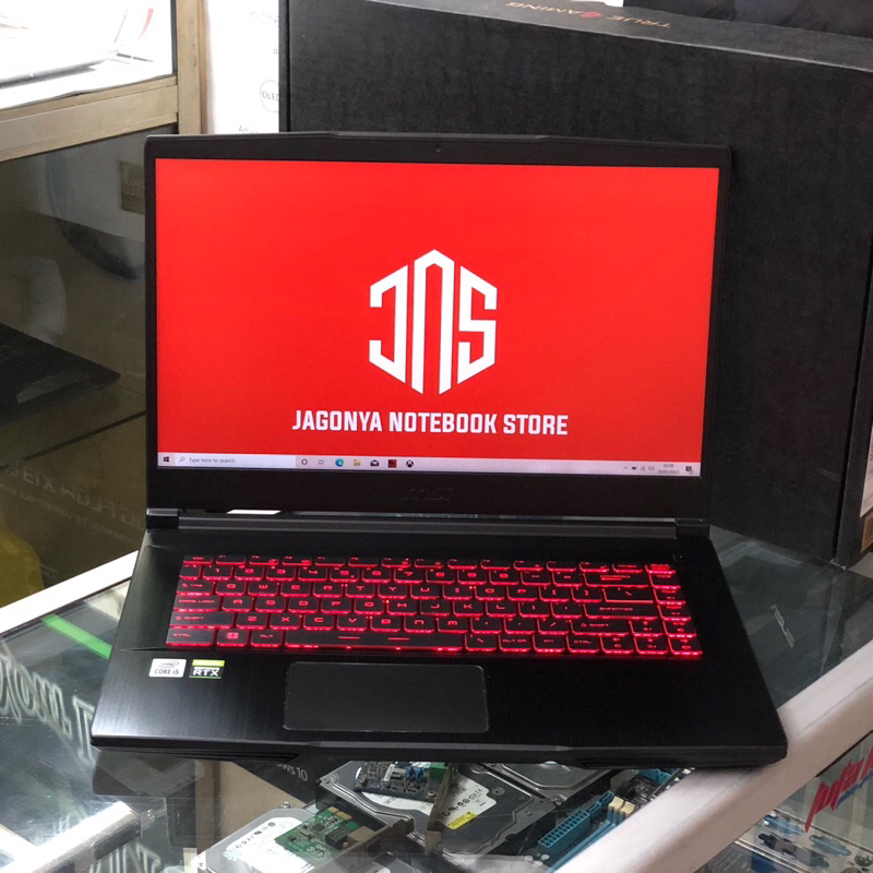 Jual MSI GF63 10UC i5 10500H RAM 8GB SSD 512GB NVIDIA RTX3050 4GB Layar 15.6 IPS FHD 144Hz ...
