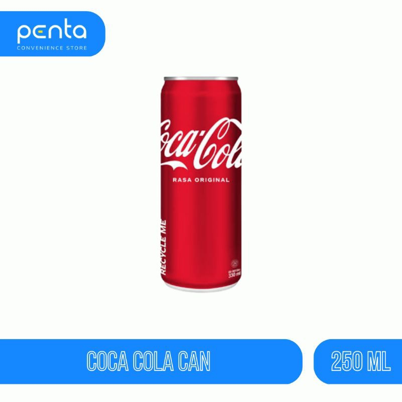 Jual Coca Cola Can Original 250ml | Shopee Indonesia