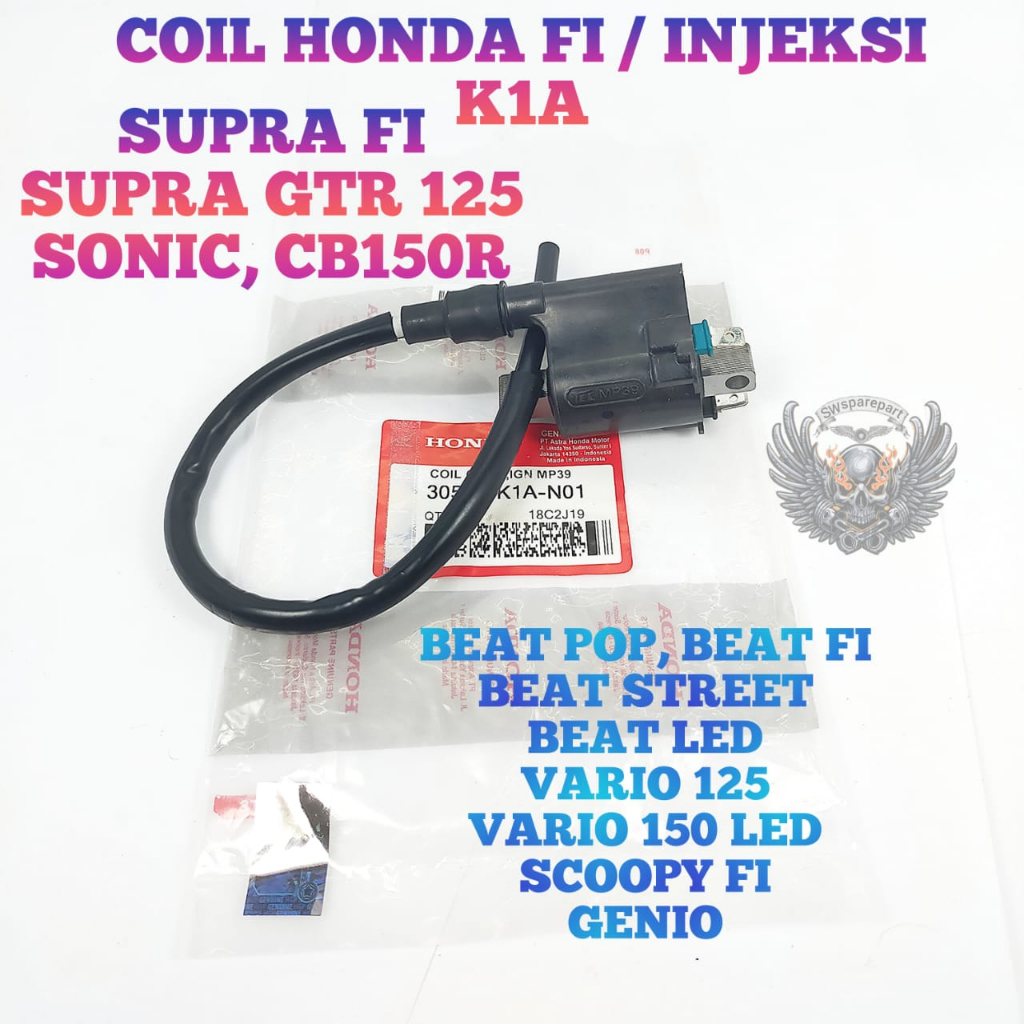 Jual COIL ORI ASLI HONDA AHM BEAT FI INJEKSI KUALITAS ORIGINAL HONDA ...