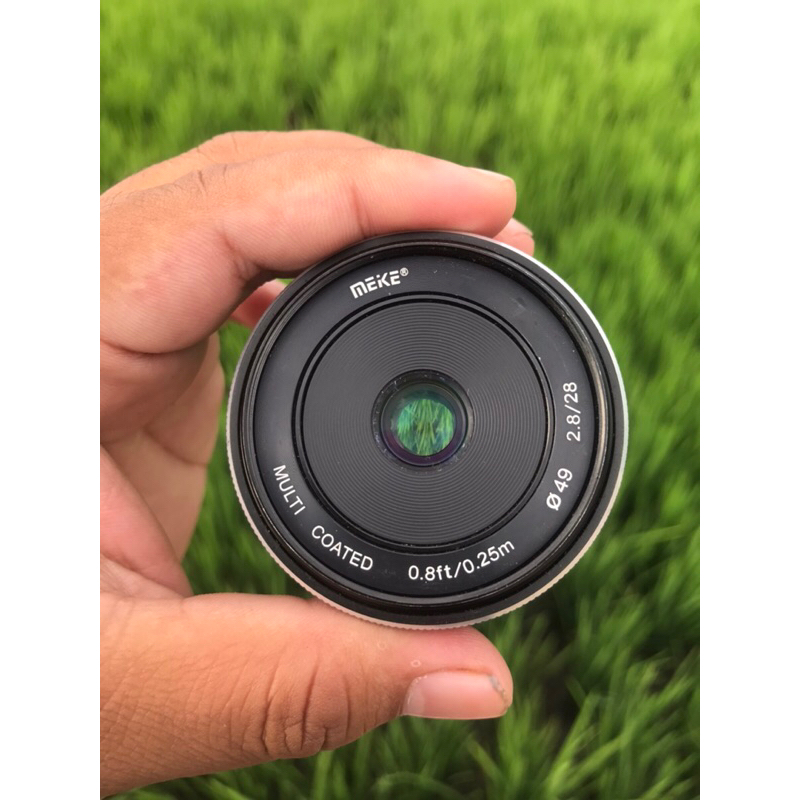 Jual Lensa Fujifilm Fix 28mm F2.8 Merek MEIKE | Shopee Indonesia