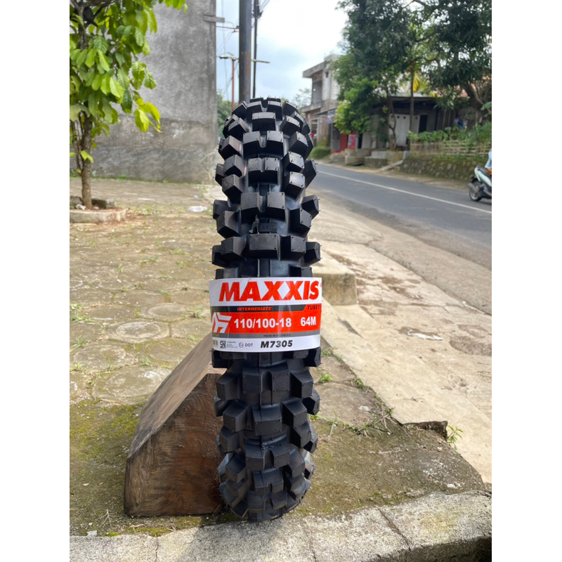 Jual Ban Motocross Trail MAXXIS M7305 110/100 Ring 18 110/100-18 Tube ...