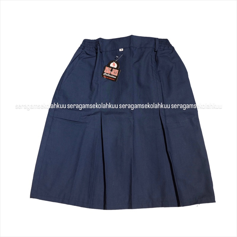Jual Rok Span Pendek Biru SMP Abu Abu SMA Seragam Sekolah SMP SMA ...