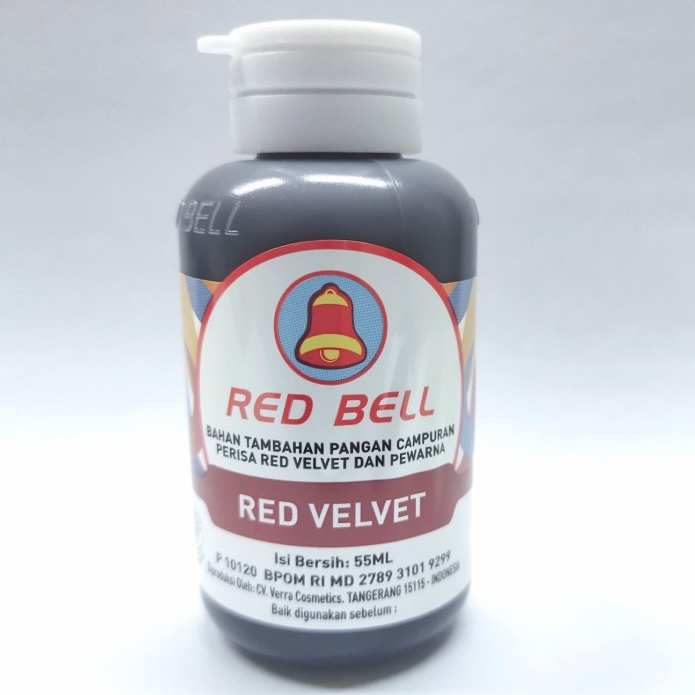 Jual Pasta red velvet perasa pewarna redbell red velvet 55ml | Shopee ...