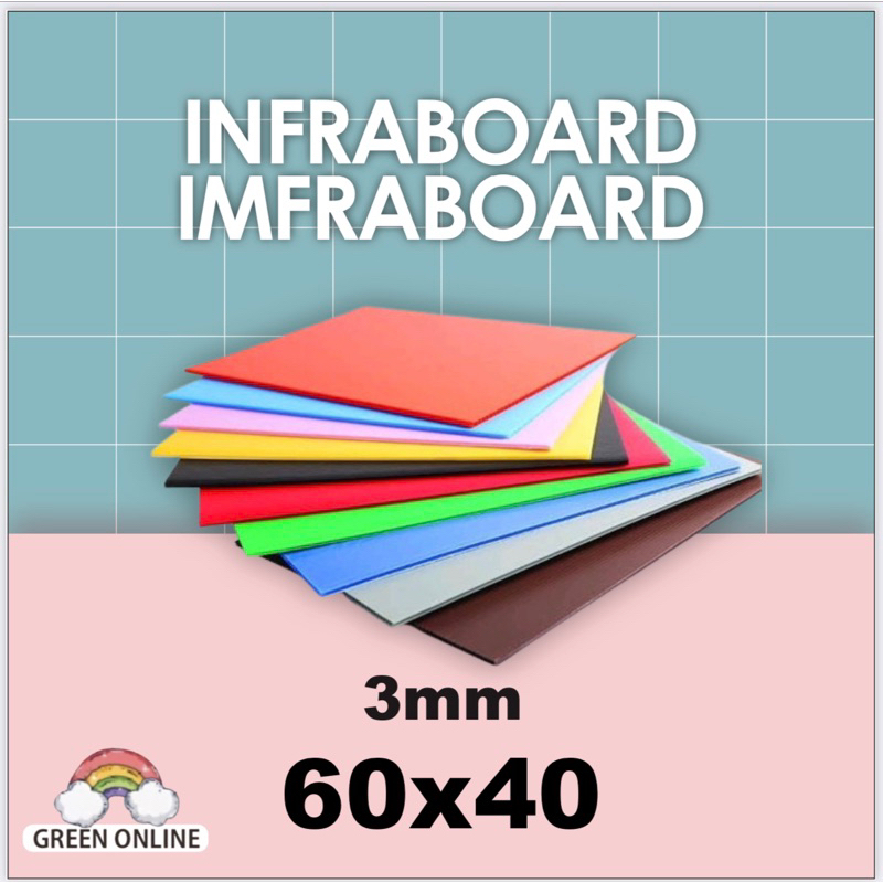 Jual IMPRABOARD INFRABOARD 3MM 60x40 | Shopee Indonesia