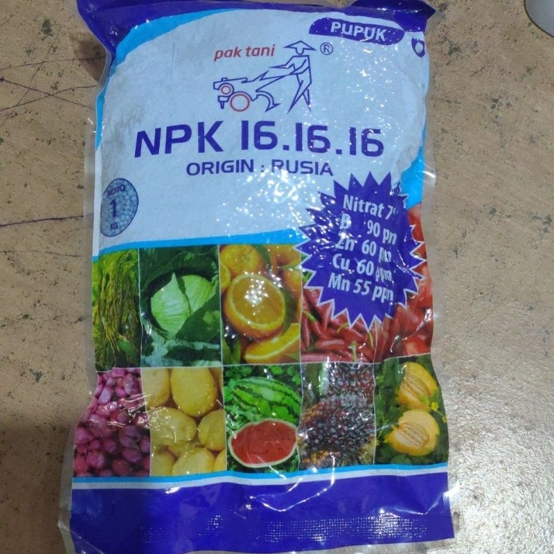Jual npk pak tani 16.16.16 1kg | Shopee Indonesia Jual npk pak tani 16.16.16 1kg | Shopee Indonesia