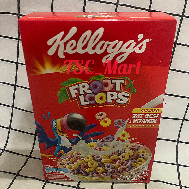 Jual Kelloggs Rice Krispies / Corn Flake / Froot Loops / Frosties ...