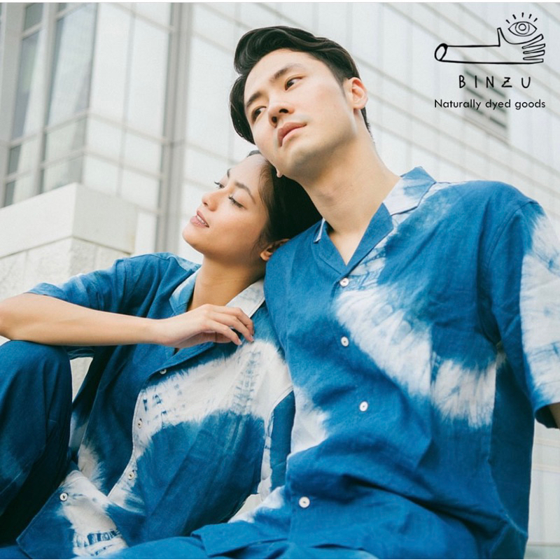 Jual Binzu top bybinzu shirt by binzu shirt bowling shirt kemeja tie ...