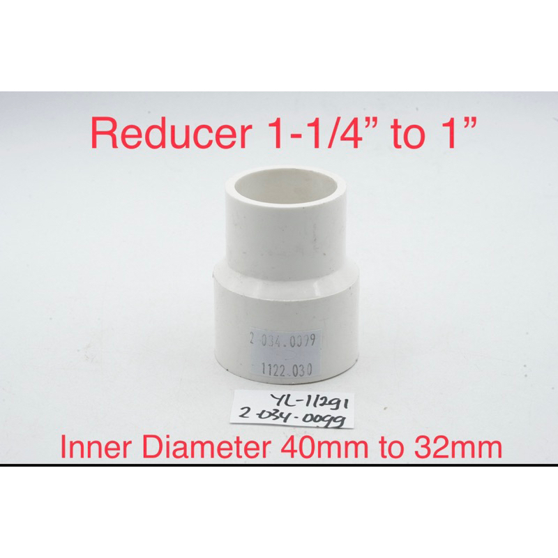 Jual White PVC Sok Fitting Vlok Sock 1 1/4 X 1 inch Reducer inner ...