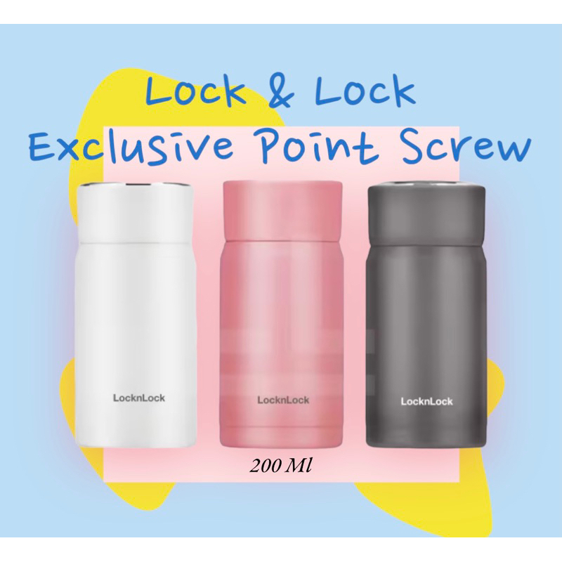 Jual LocknLock - Exclusive Point Screw Hot&Cool 200ML | Tumbler Murah ...
