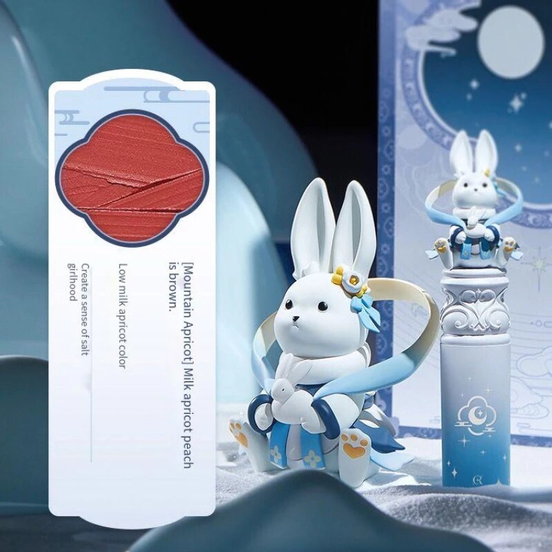 Jual cute rumor jade rabbit lipstick soft texture silky smooth bunny ...