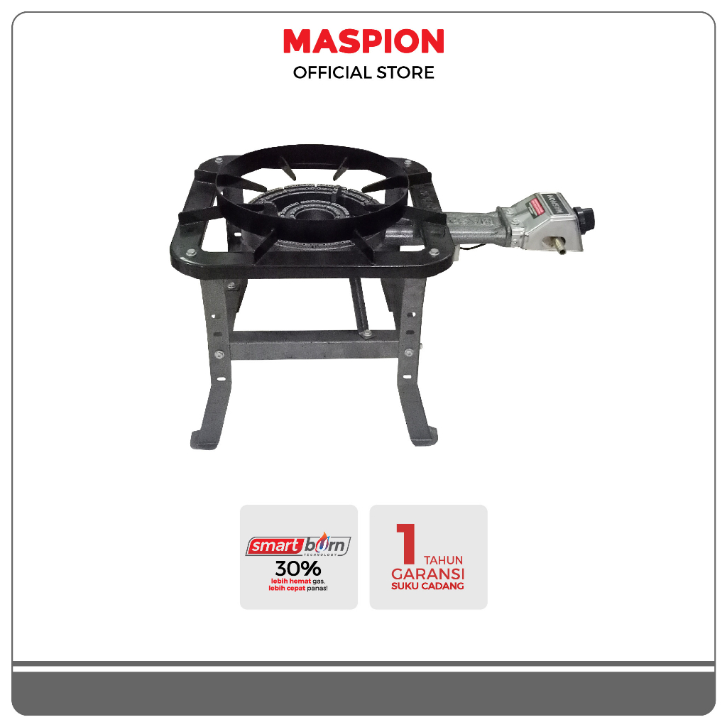 Jual Maspion Kompor Gas Komersil 1 Tungku MKG-2133 RD | Shopee Indonesia