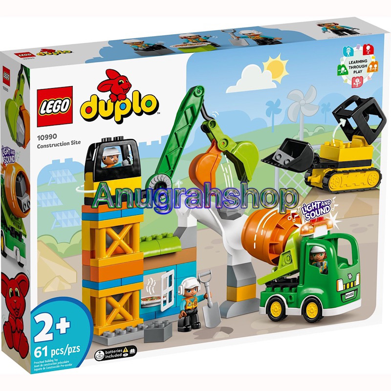 Jual LEGO 10990 DUPLO Construction Site | Shopee Indonesia