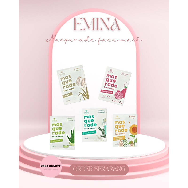 Jual EMINA FACE MASK (Sheet Mask) | Shopee Indonesia