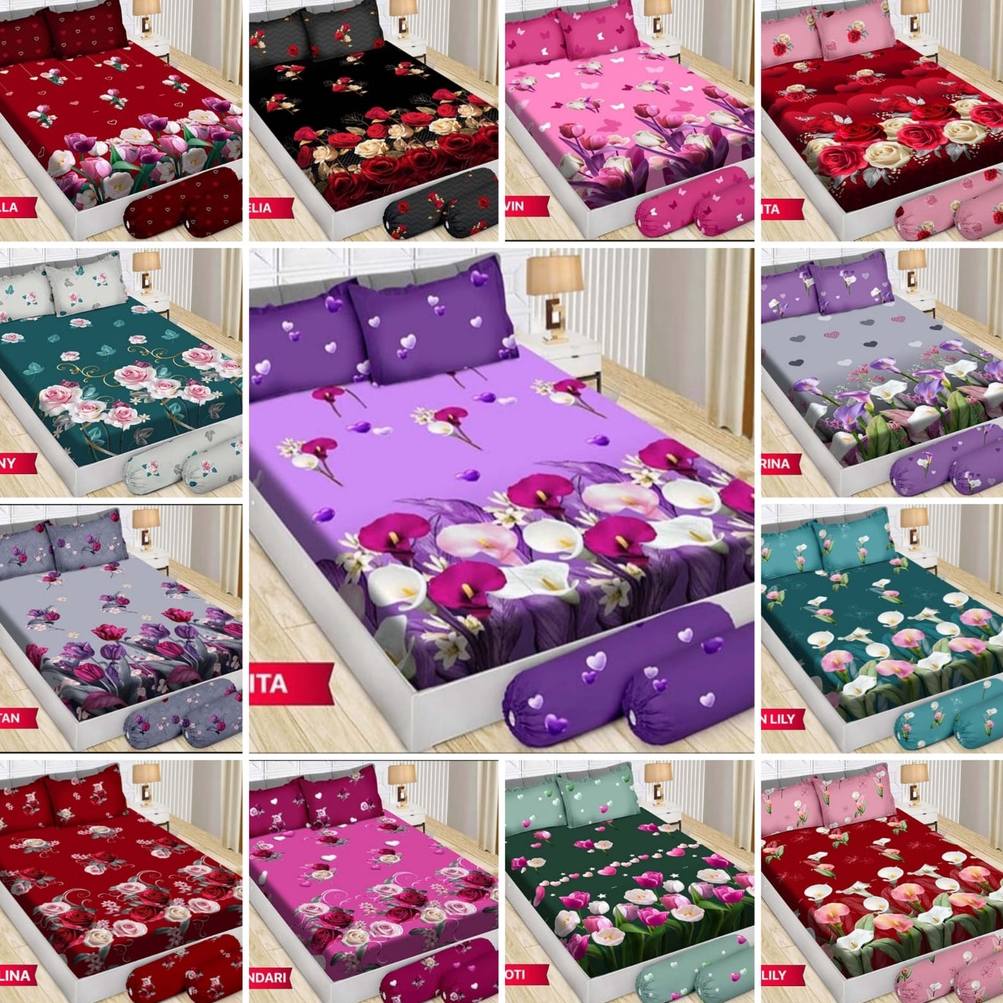 Jual SPREI / SEPRAI BONITA 3D DISPERSE NEW MOTIF Uk No1 KING 180X200 ...