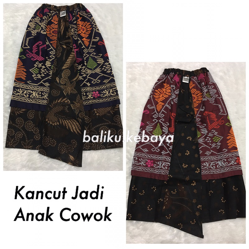 Jual Kancut Anak Jadi Batik / Kamen Bali Anak Cowok / Kancut Bordir ...