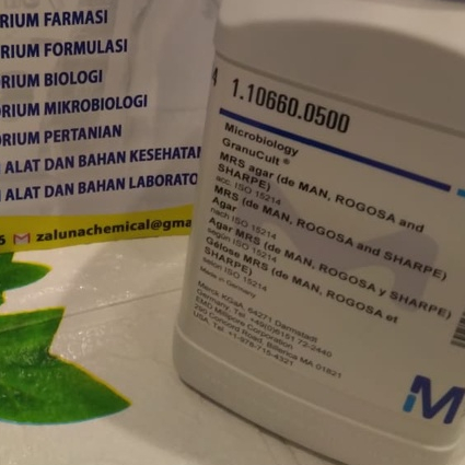 Jual MRS Agar / Media Mikrobiologi / Media MRSA Merck 1 gr | Shopee ...