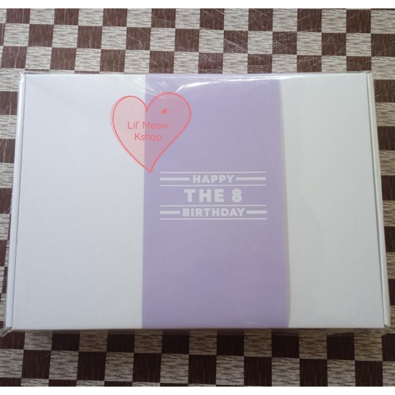 Jual [READY STOCK] SEVENTEEN SVT OFFICIAL THE 8 BIRTHDAY BOX VER.2 ...