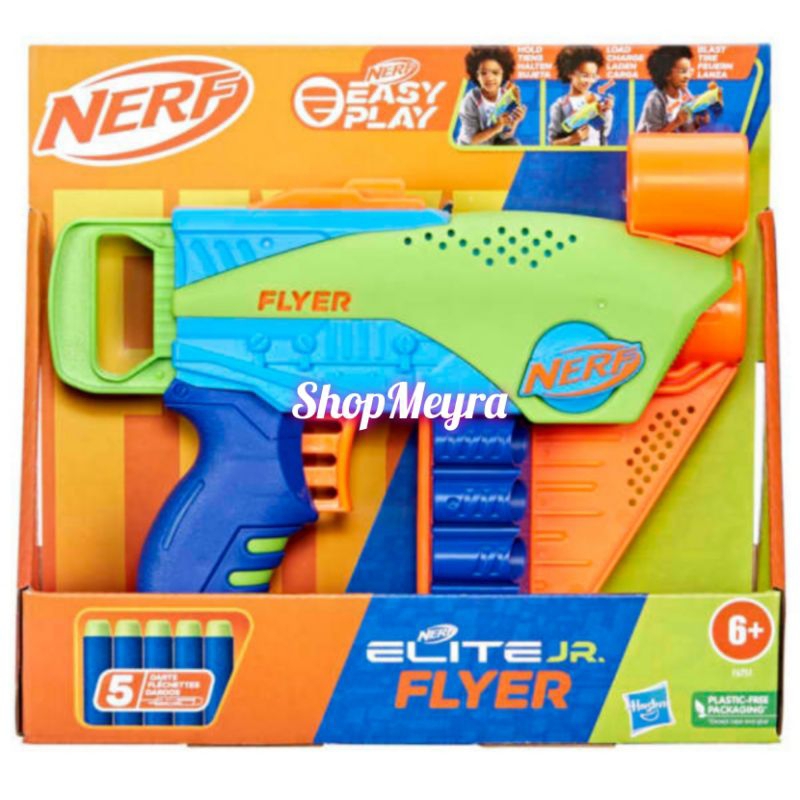 Jual Nerf Elite JR. Flyer Blaster | Shopee Indonesia