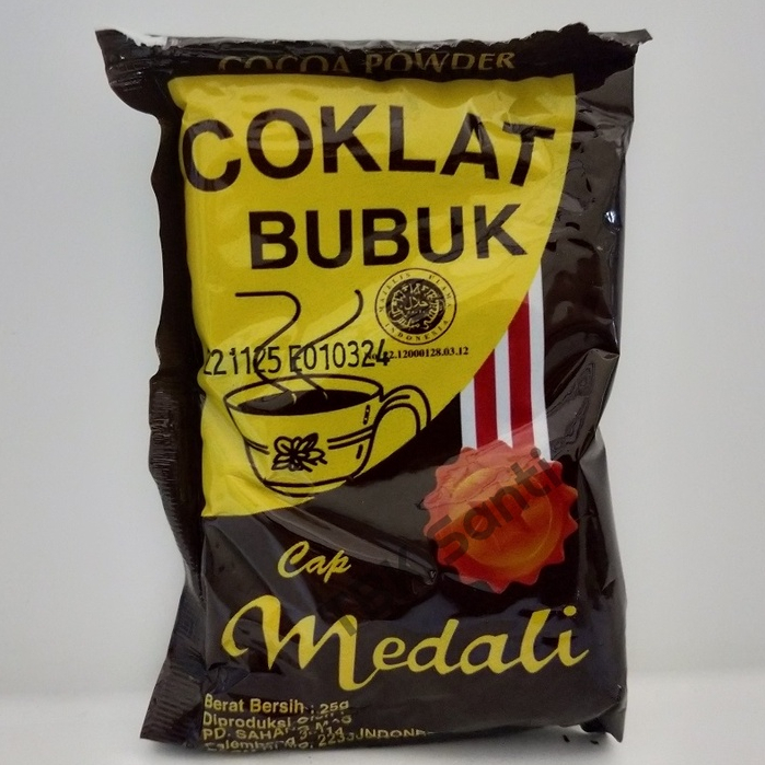 Jual Medali Mendali | Cokelat Bubuk Cocoa Powder Bahan Kue Warna ...