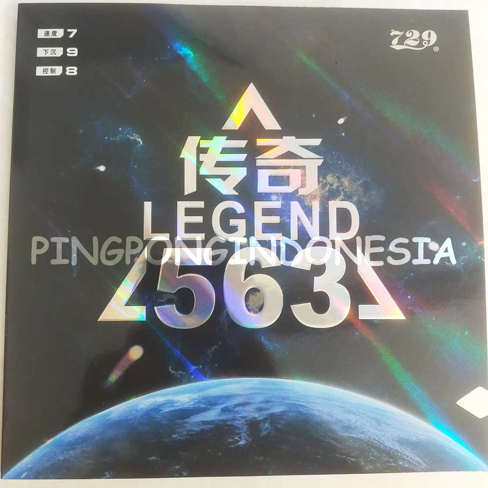 Jual 729 Legend 563 - Karet Bet Pingpong Medium Pips-out Bintik Sedang ...