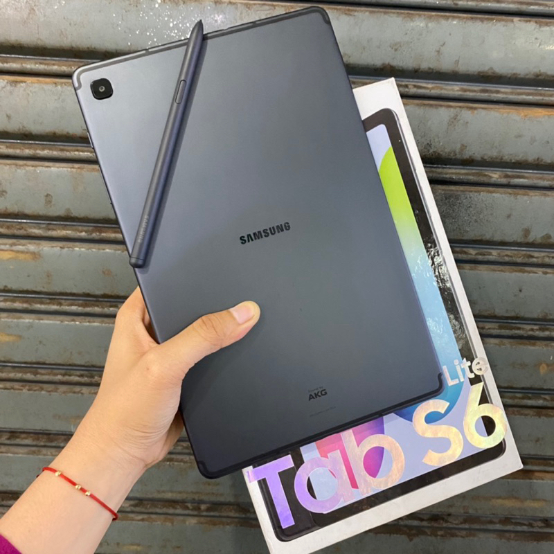 Jual Samsung Tab S6 Lite 4/128gb Second bekas pakai resmi sein fullset ...