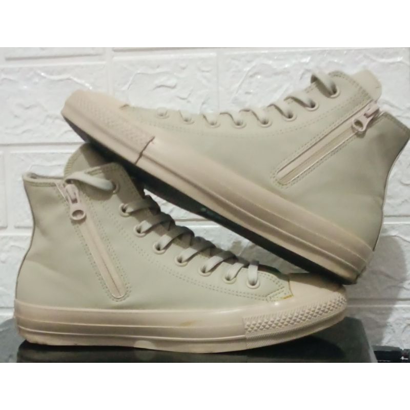 Jual Converse Zipper CT Kulit High Second ORIGINAL | Shopee Indonesia
