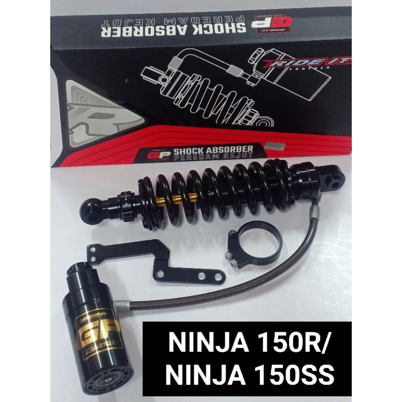 Jual MONOSHOCK/SHOCK BELAKANG RIDE IT GOLD SERIES TABUNG PISAH NINJA 150R DAN NINJA 150SS UKURAN ...