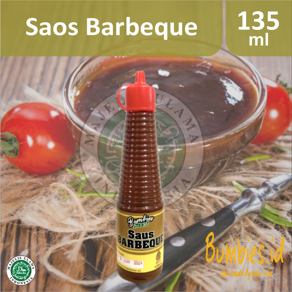 Jual Saos Barbeque Bumbies Condiment 135ml HALAL | Saos BBQ | Saus ...