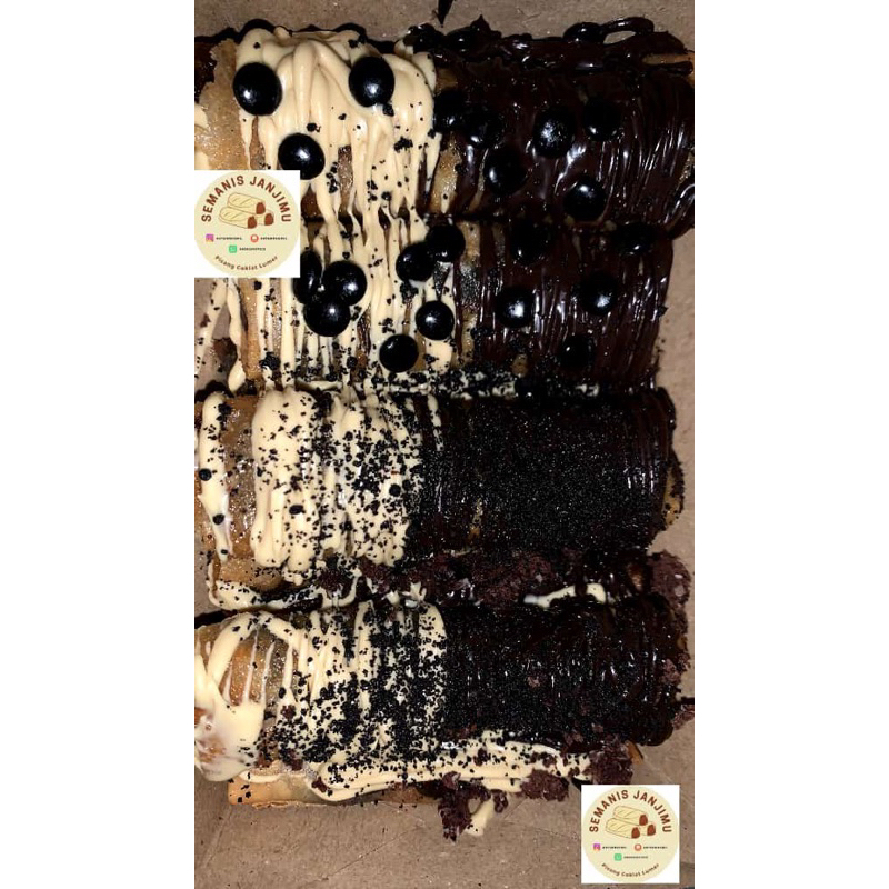 Jual pisang coklat lumer frozen food piscok lumer jajanan murah ...