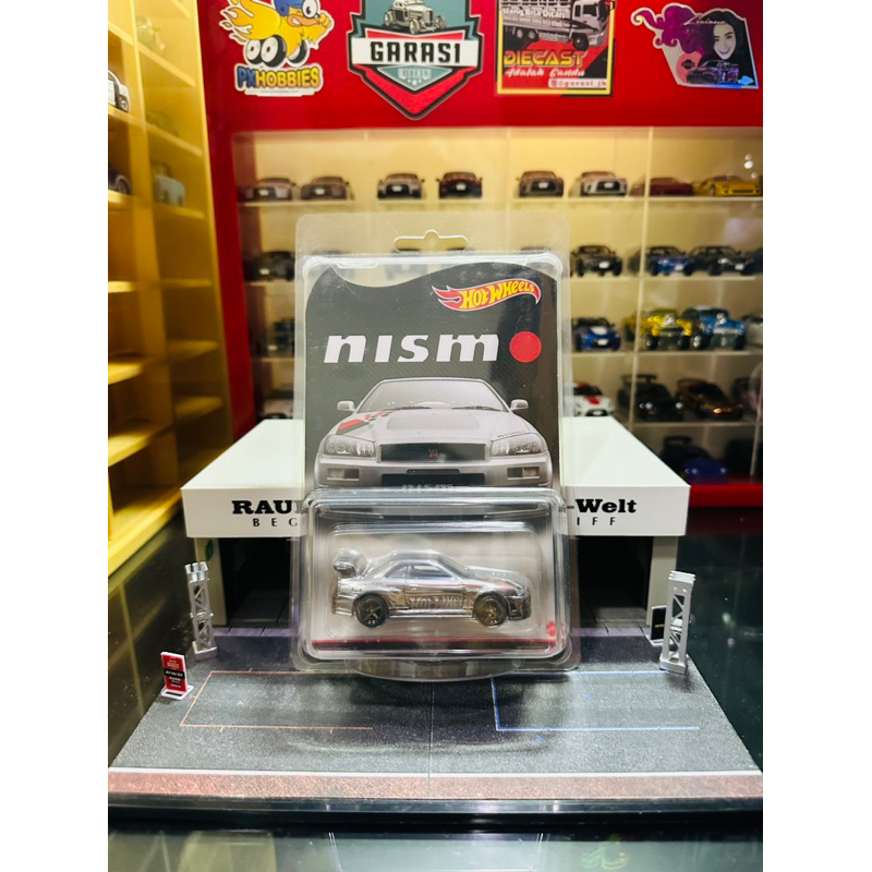 Jual Hotwheels RLC 2022 Nissan Skyline GTR (BNR34) R34 Nismo Silver ...