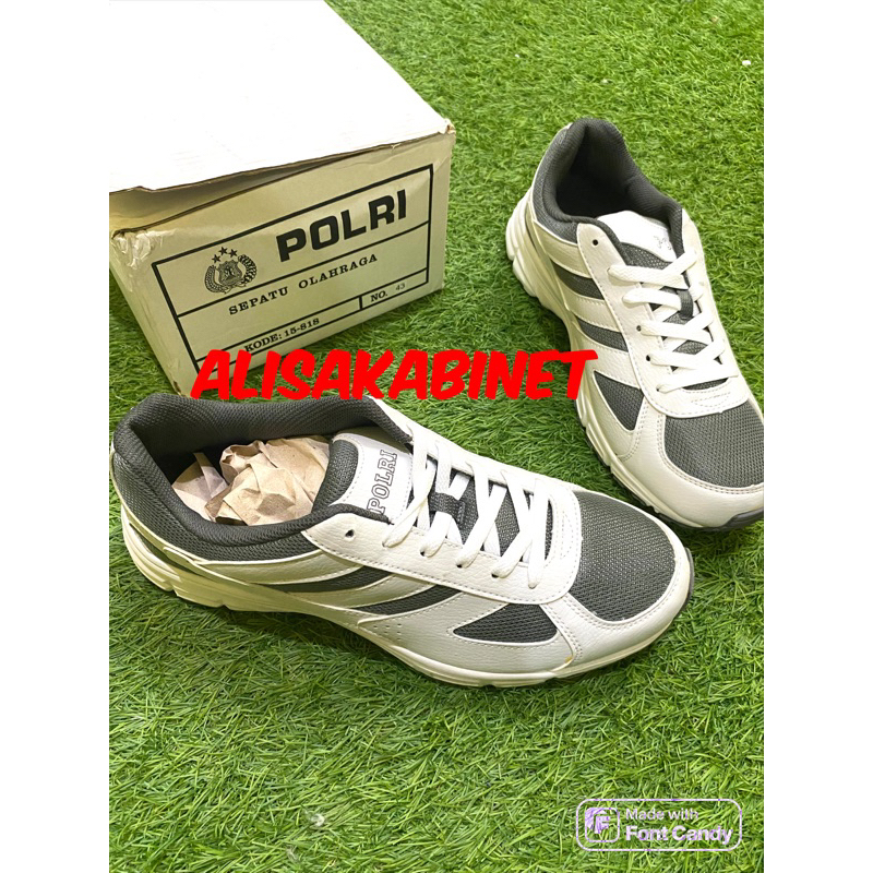 Jual Sepatu Olahraga Jatah Polri Putih | Shopee Indonesia