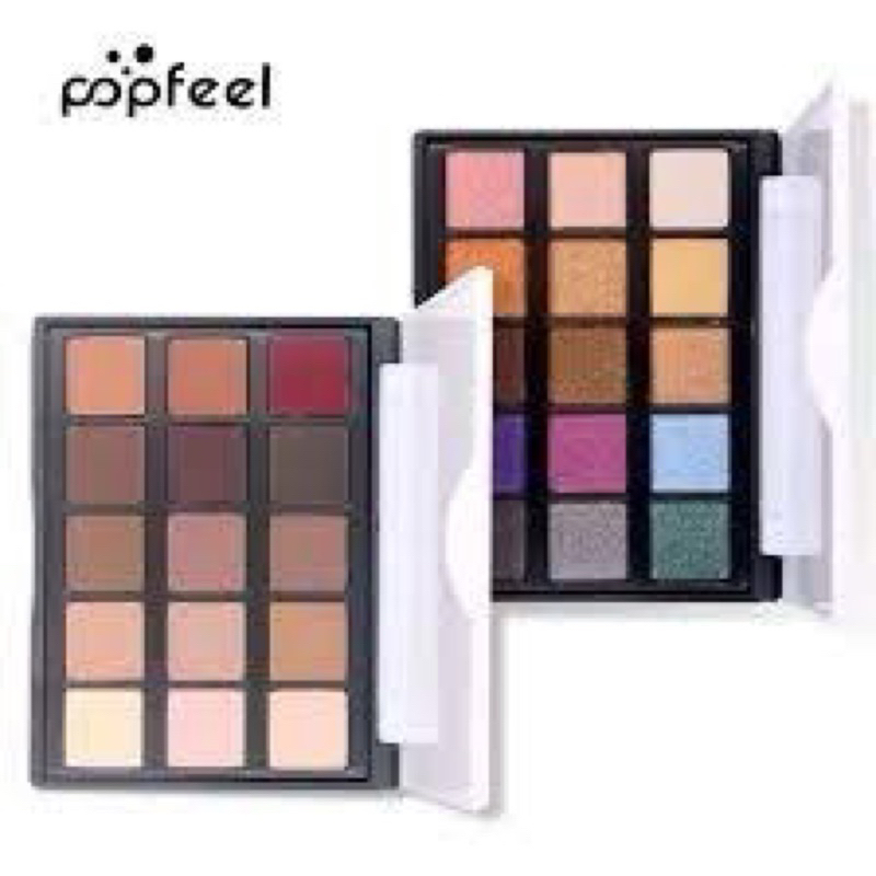 Jual Popfeel Eyeshadow Nude & Glitter Series | Shopee Indonesia