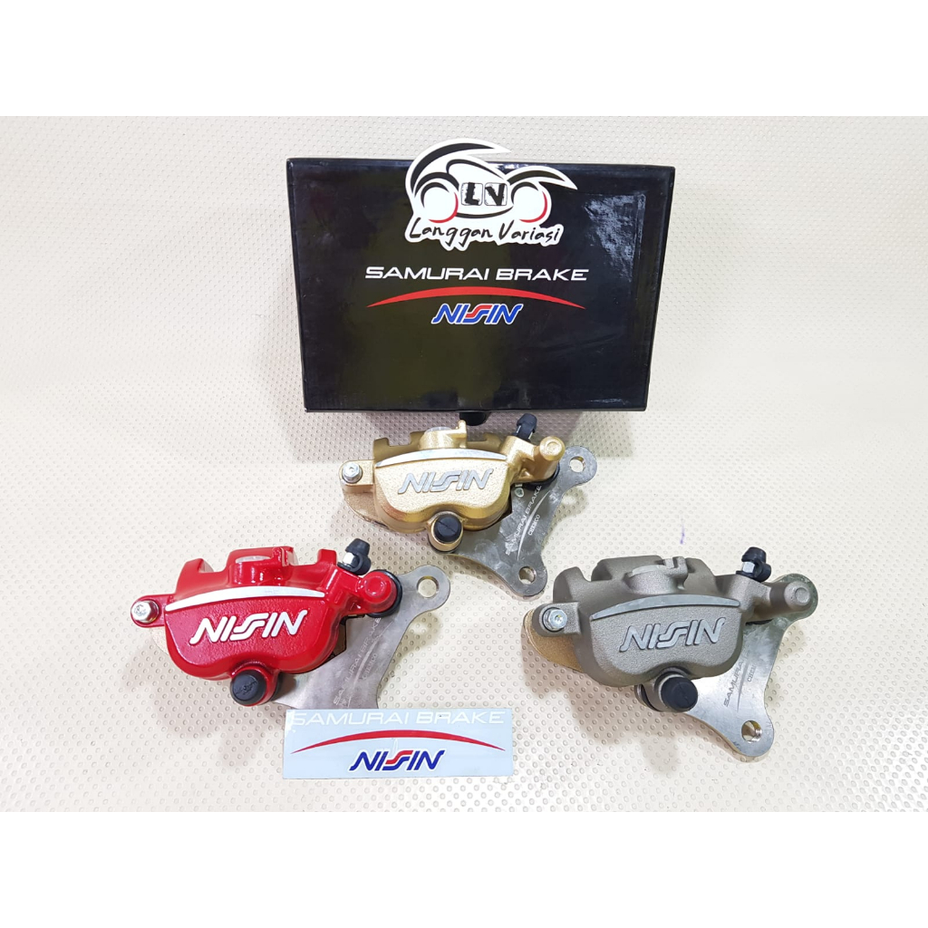 Jual Kaliper Caliper Rem Cakram Nisin Nissin Samurai Brake NMAX Aerox Front Depan 260 mm ...
