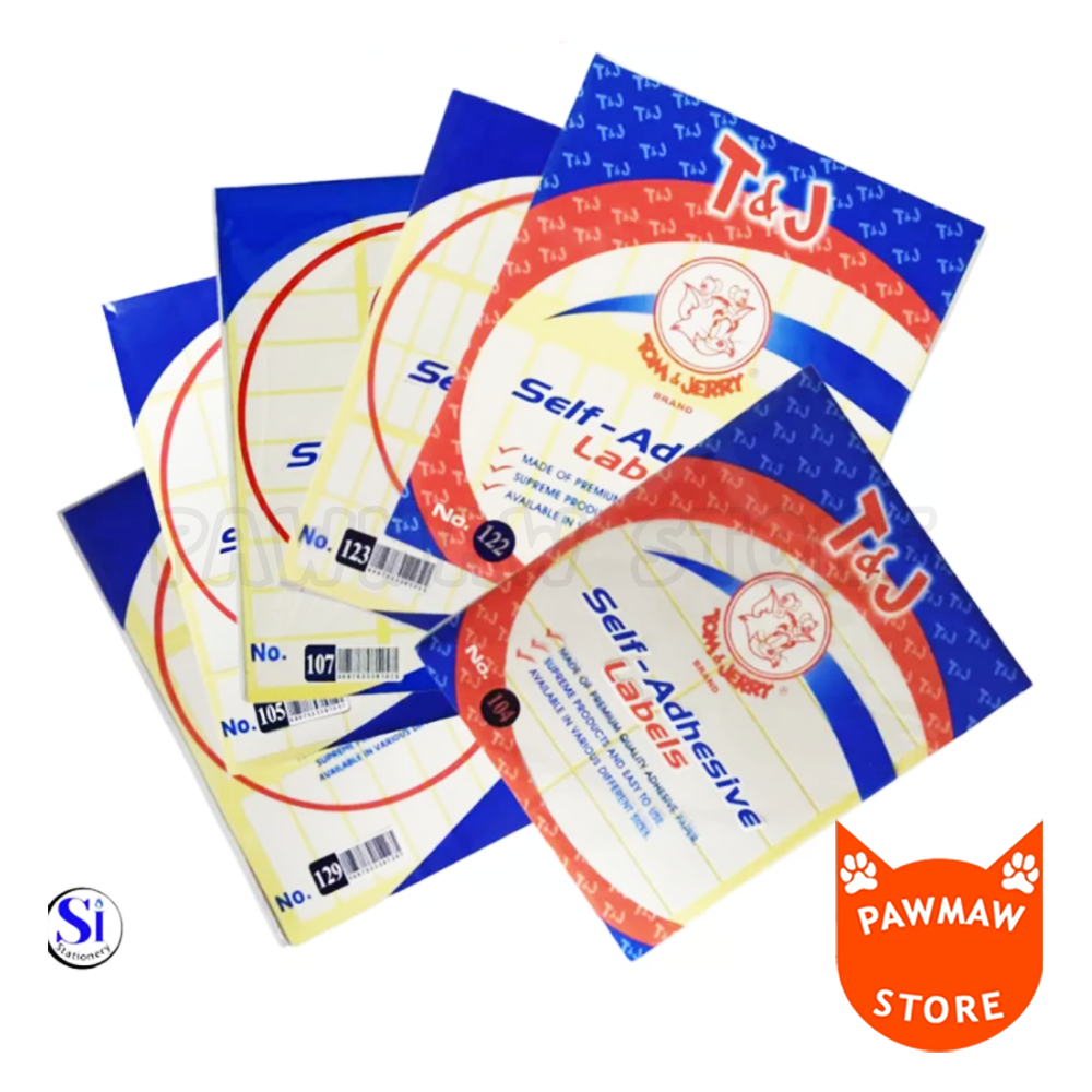 Jual Label Tom & Jerry | Self-Adhesive Label ( SET ) | Shopee Indonesia