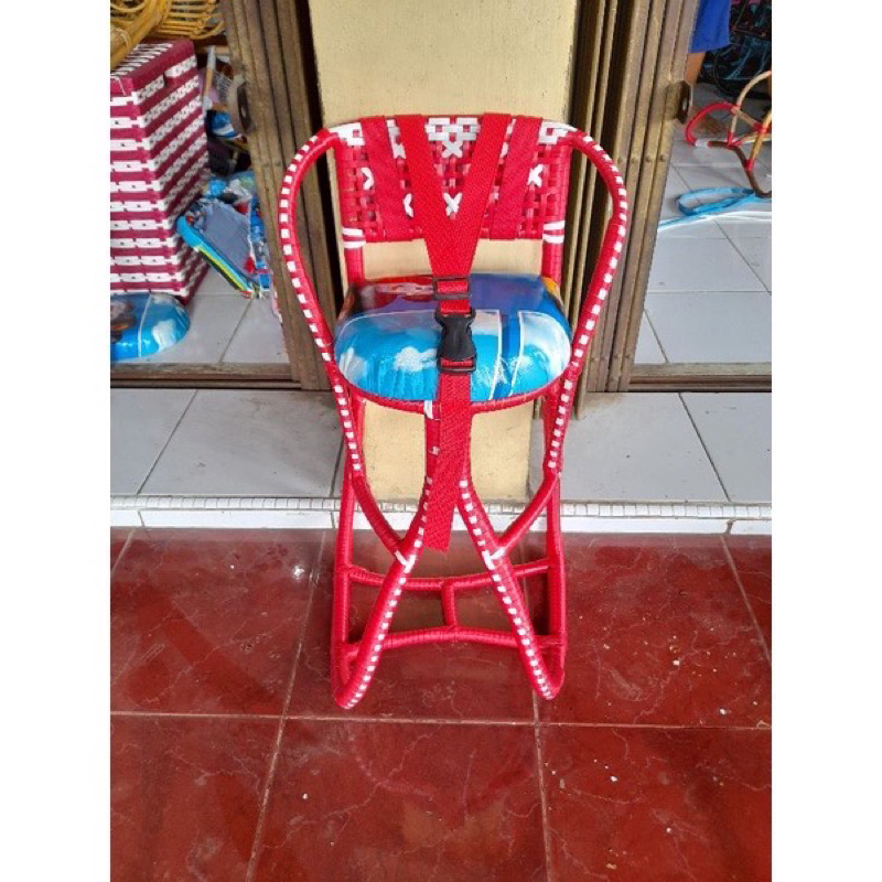 Jual kursi rotan boncengan motor matic motor bebek full anyaman ada ...