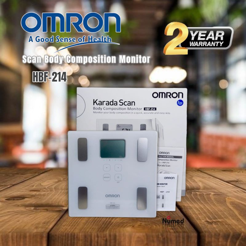 Jual Omron Karada Scan Hbf 214 Timbangan Badan Digital Body Fat