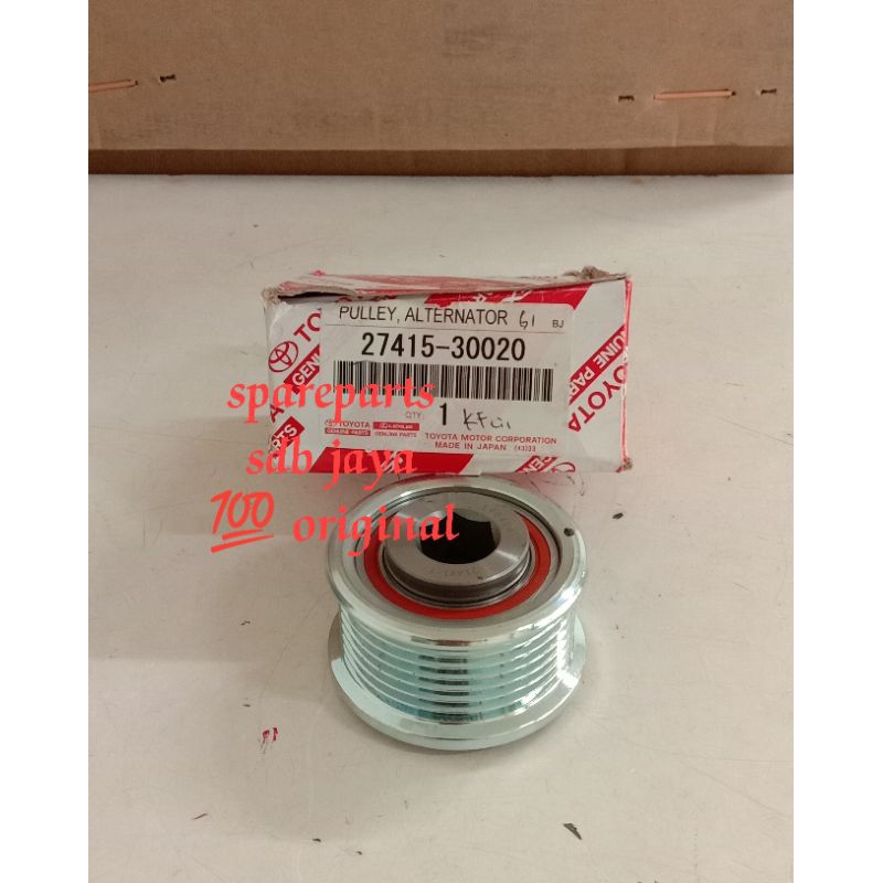 Jual lahar bearing pully pulley dinamo alternator Hilux Revo 2gd/1gd ...