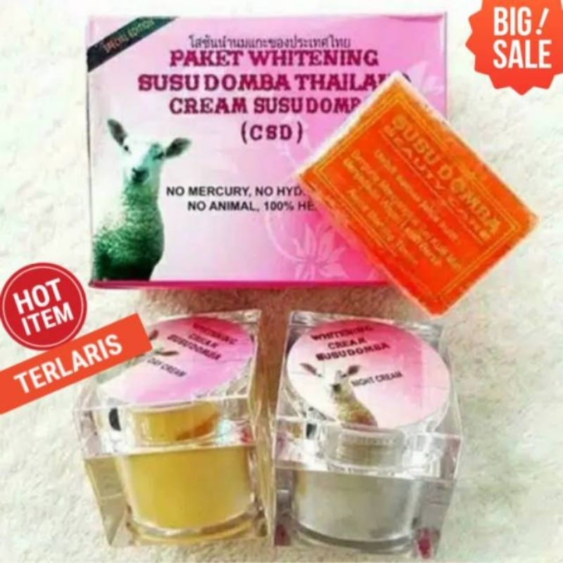 Jual Paket Whitening Susu Domba Thailand Original - Cream Susu Domba ... Jual Paket Whitening Susu Domba Thailand Original - Cream Susu Domba ...