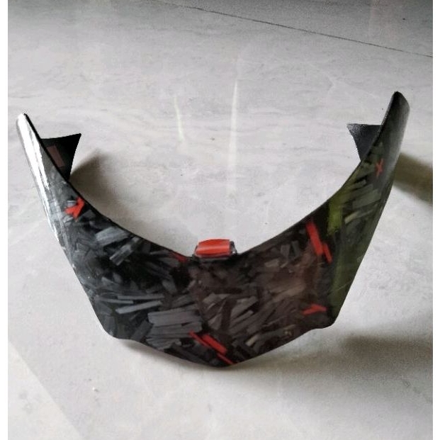 Jual spoiler helm ink Centro motif carbone forged | Shopee Indonesia