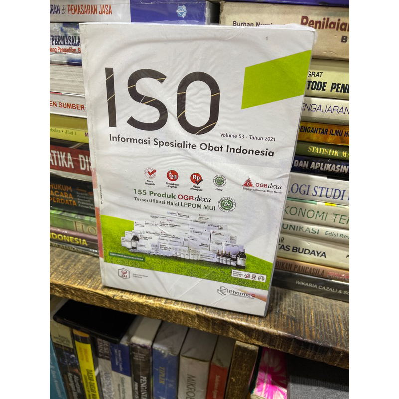 Jual ISO INFORMASI SPESIALITE OBAT INDONESIA VOLUME 53 tahun 2021 ...