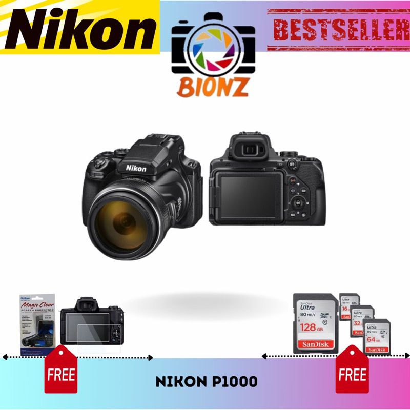 Jual NIKON P1000 / NIKON COOLPIX P1000 | Shopee Indonesia
