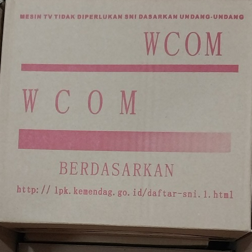 Jual MESIN TV DIGITAL T2 WCOM 14-21 INCH + BUBLE WRAP | Shopee Indonesia