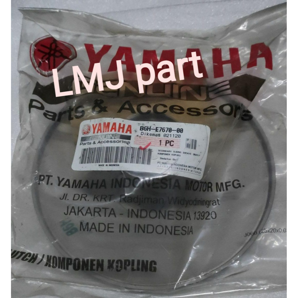 Jual PULY PULI PULLY PULLEY SECONDARY SECONDARI SLIDING CEWE ATAS NMAX ...