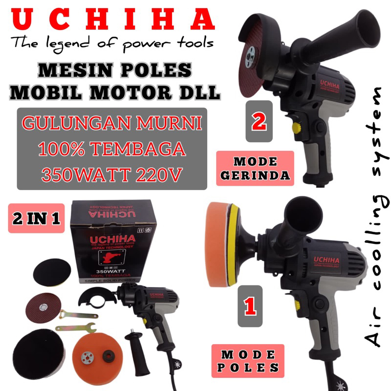 Jual Mesin Poles Uchiha 2in1 5inch Untuk Poles Bor Dan Gerinda By Uciha ...