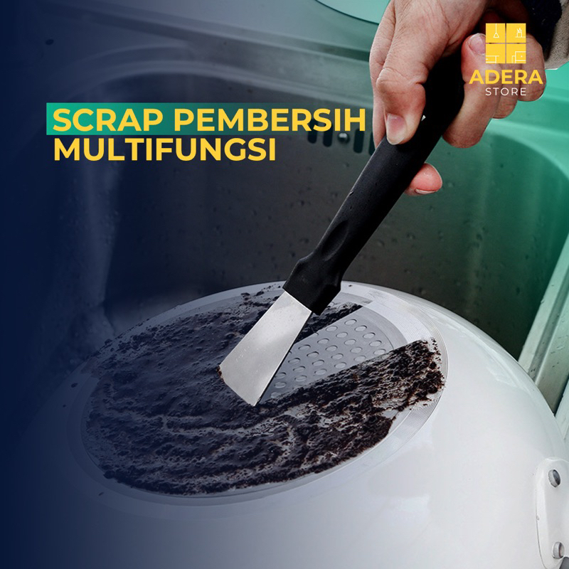 Jual alat pembersih kerak panci / scrape wajan kuali dapur stainless ...